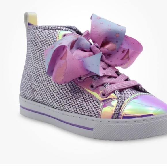 Nickelodeon | Shoes | Nickelodeon Silver Mermaid Scales Hightop Sparkle ...